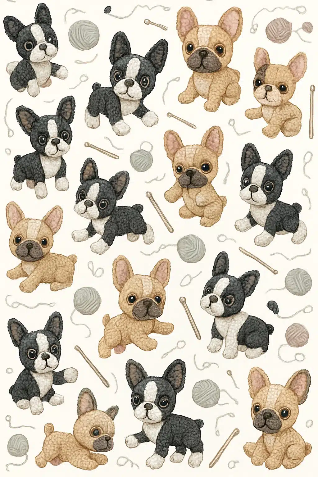 Amigurumi French Bulldog Free Pattern: 7 Charming Designs To Crochet