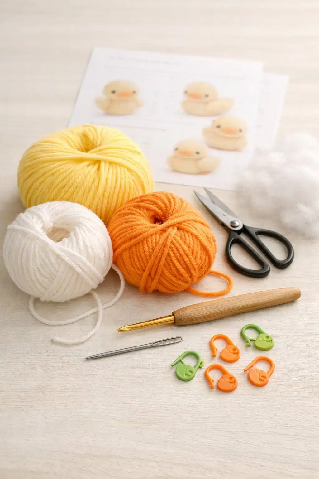 Amigurumi Duck Free Pattern: 5 Simple Designs