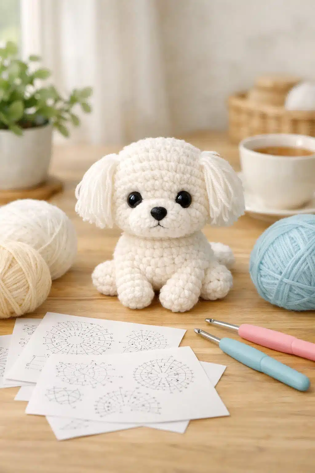 Crochet Maltese Puppy Amigurumi Pattern — Step‑by‑Step Guide For Beginners