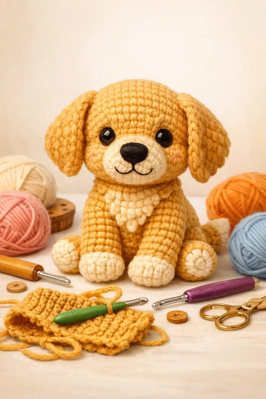 Golden Retriever Crochet Pattern Ideas: Five Creative Amigurumi And ...