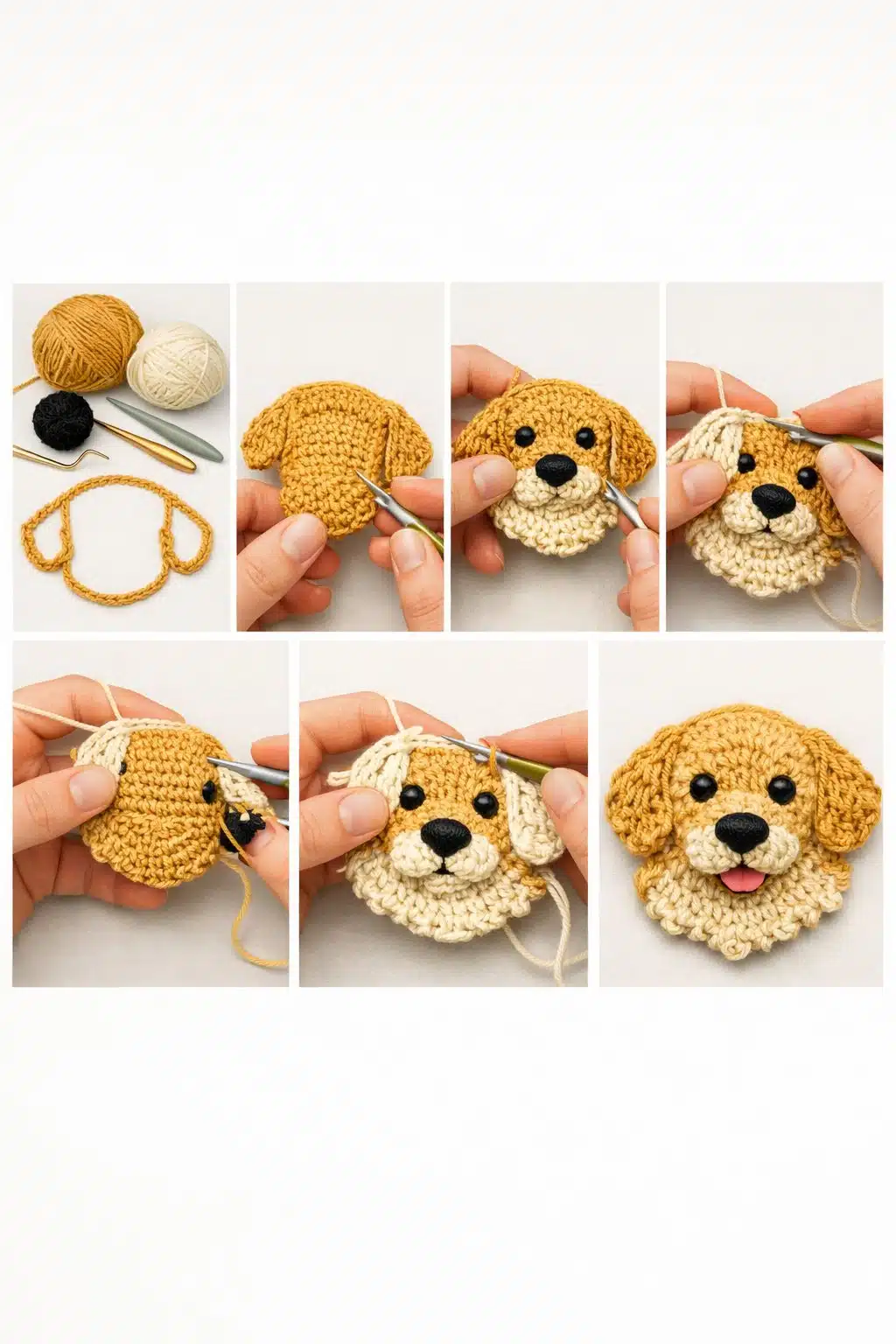 Golden Retriever Crochet Pattern Ideas: Five Creative Amigurumi And ...